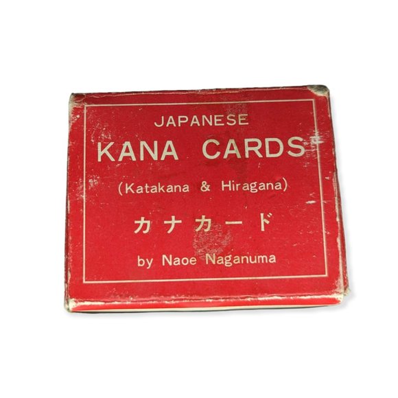Vintage | Office | Vintage Japanese Kana Cards | Poshmark
